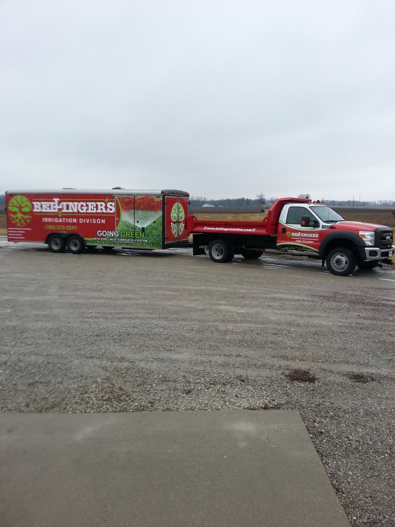 Landscaping Vehicle Wraps - Starocket Media